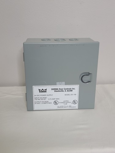 DORMA ES-100 24VDC Door Lock Power Supply in Enclosure ACCESS CONTROL ...
