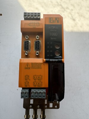 B&R Automation ACOPOS micro 100D 80VD100PD.C022-01 REV. F0 Servo Drive ...