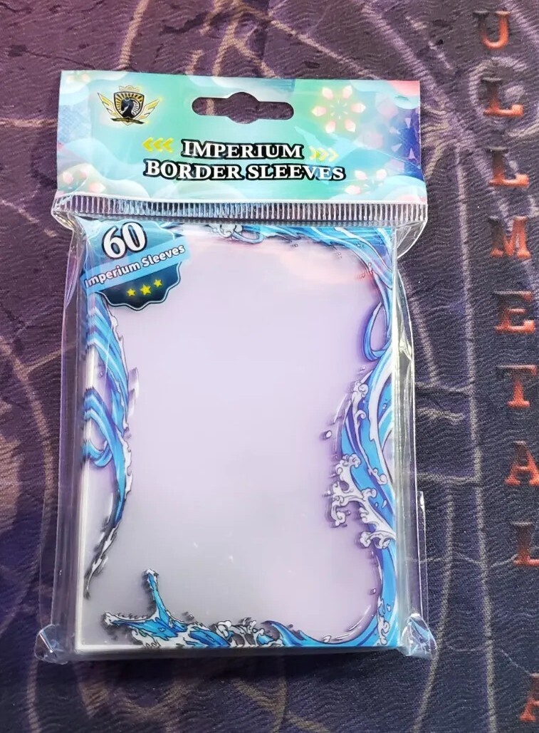 YUGIOH NEW Imperium Duelist Water Dragon Double Border Sleeves 60Pcs | eBay