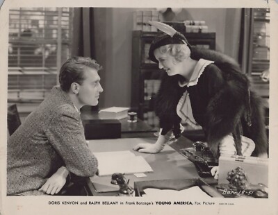 Doris Kenyon + Ralph Bellamy in Young America (1932) Vintage Photo K ...