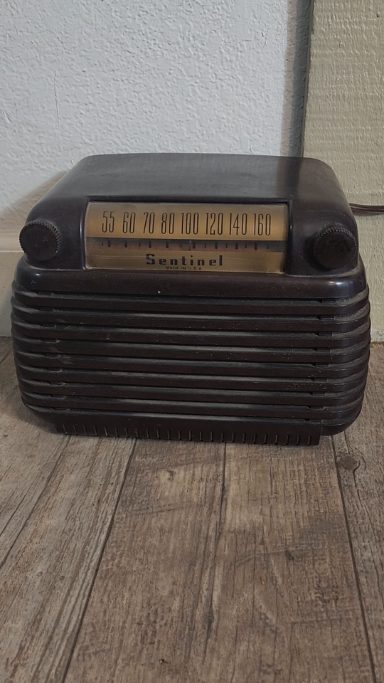 1947 Vintage Sentinel radio, Bakelite model 314 - Works great | eBay