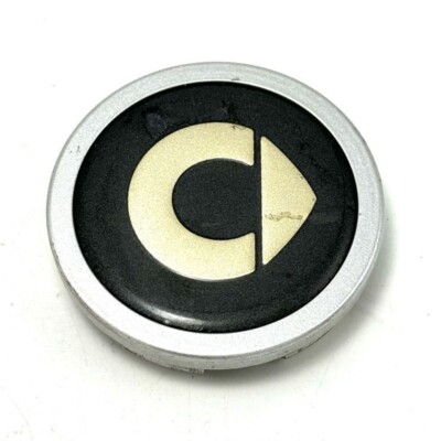 Smart Car Fortwo Forfour Wheel Center Cap 2.25" OD Gold Black ...