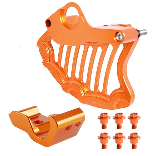 Front Brake Disc Fork Guard Bolts Cover For KTM 125-500 EXC EXCF XCF ...