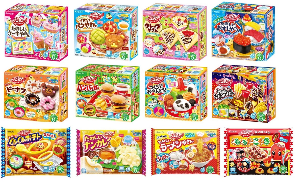 Popin Cookin Kits Popin Cookin Kracie DIY Candy Kit (set Of 8)