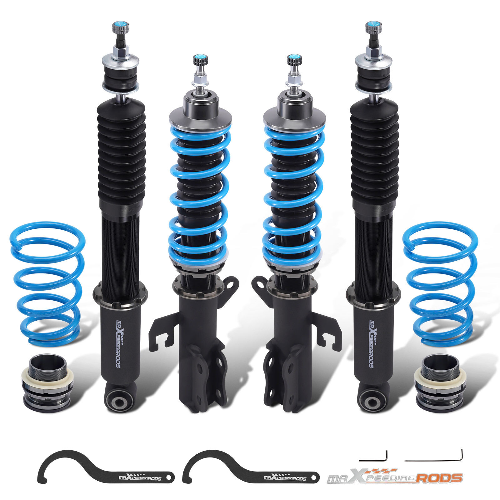 24 Step Damper Coilovers Suspension Lowering Coils for Nissan Versa ...
