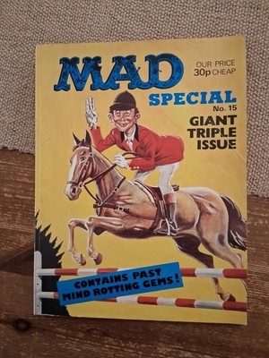 MAD Magazine Special No 15 UK. Giant Triple Issue Contains past Mind ...