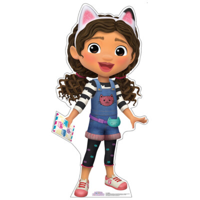 GABBY "Gabby's Dollhouse" Lifesize CARDBOARD CUTOUT Standup Standee ...