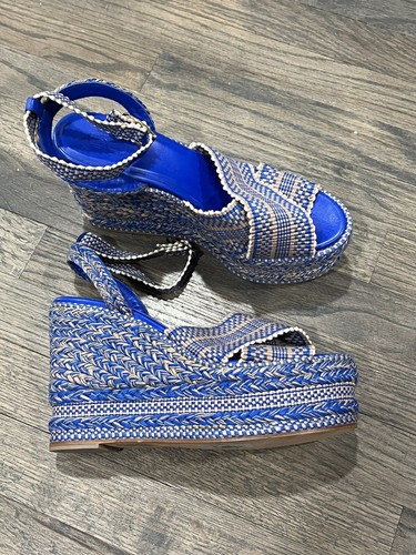 Antolina Paris Blue Espadrilles Womens Size 41 | eBay