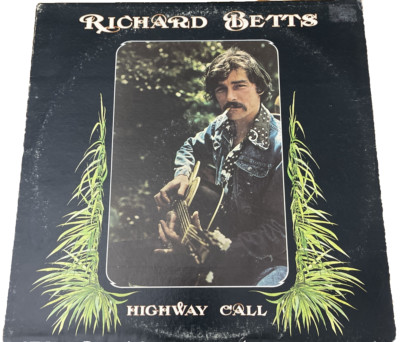 Richard Betts Highway Call Album LP-Rare Vintage-SHIPS N 24 HOURS | eBay