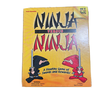 Ninja Versus VS Ninja Board Game - Out of the Box Games - Complete ...