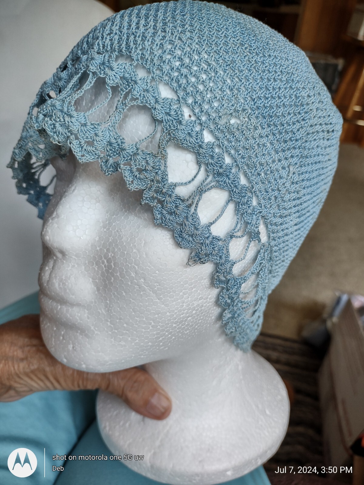 Vintage Victorian Hand Crochet Boudoir Boho Night Day… - Gem