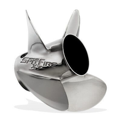 NEW: Mercury SpitFire X7 4-Blade (12.7 x 19") RH Propeller, 48 ...