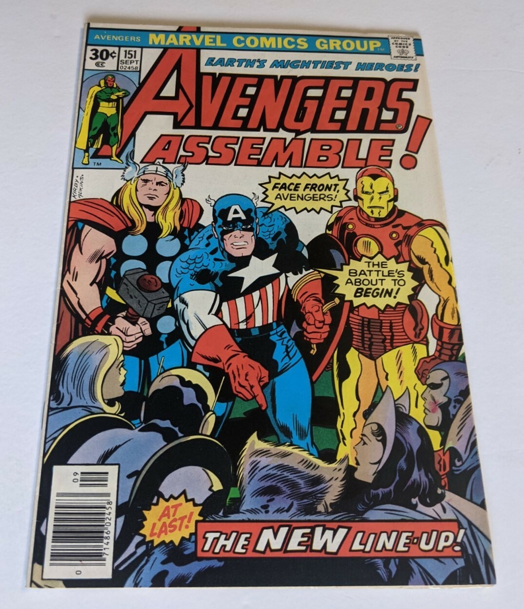 Avengers #151 (1976) Estim grade: VF. Uncertified. A Bronze age classic ...