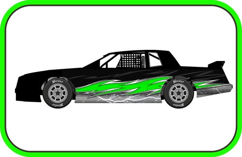 RACE CAR WRAP,Graphics, Decals, IMCA Late Model Street Stock Mini Dirt ...