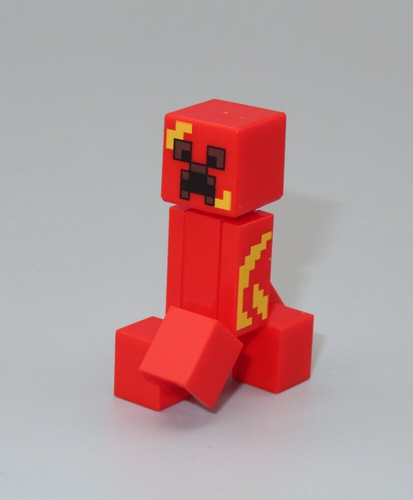 Lego New Minecraft Exploding Creeper red minifigure 21177 Ambush | eBay