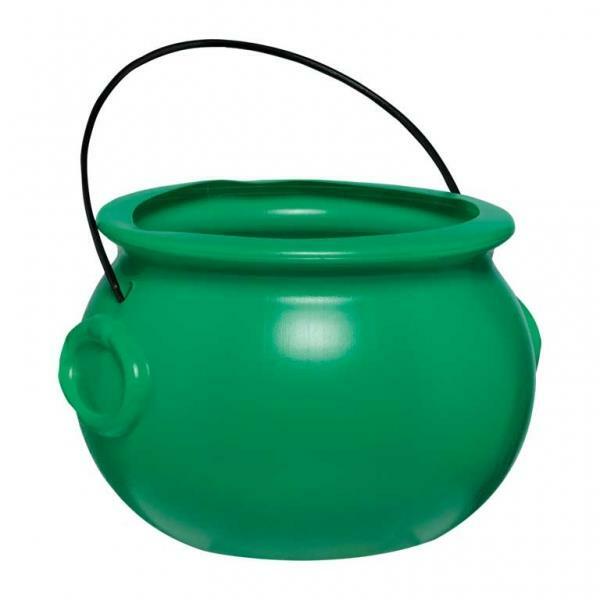6 X St Patricks Day Green Plastic Pot of Gold Bucket for sale online | eBay