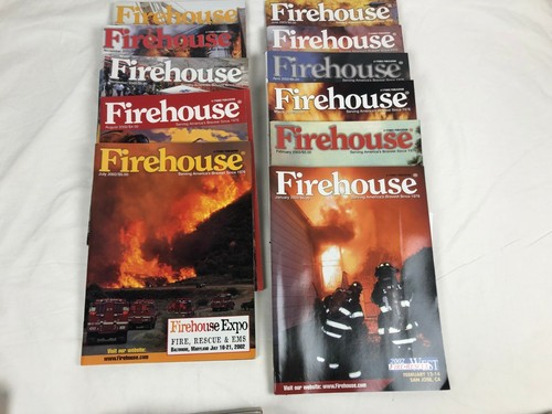 Firehouse Magazine 11 Issues 2002 Very Good Condition | eBay