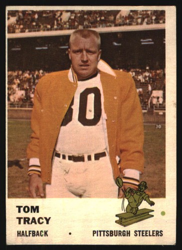 1961 Fleer #119 Tom Tracy VG/VGEX Steelers 572315 | eBay