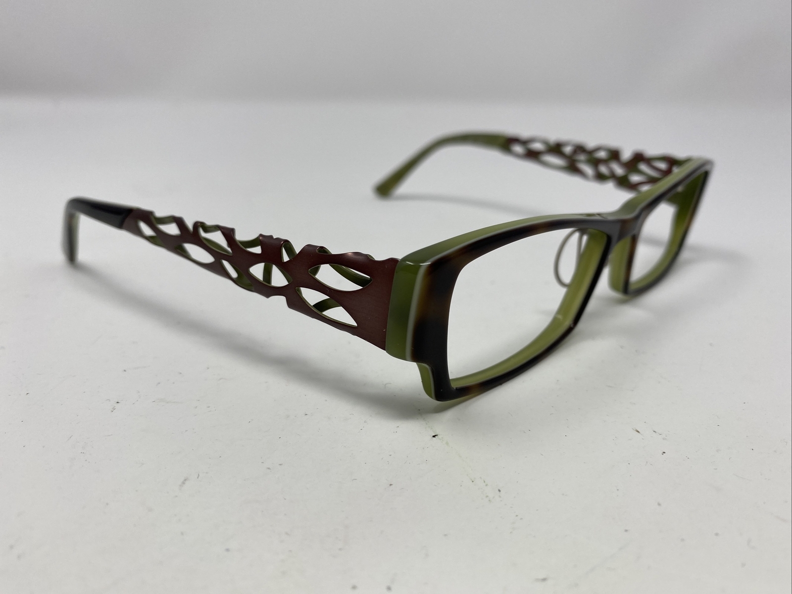 Prodesign Denmark 5616 C.9624 51-16-135 Brown/Olive Eyeglasses Frame ...