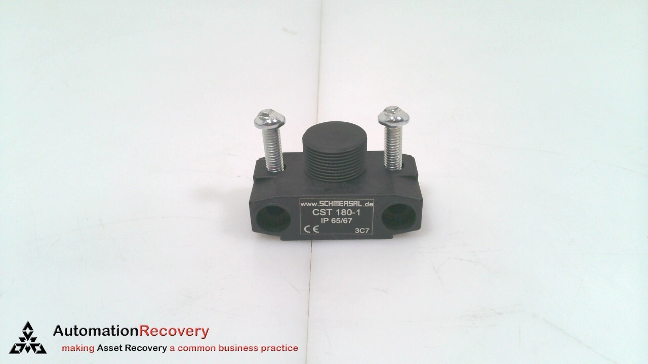 SCHMERSAL CST 180-1, KPL SAFETY SWITCH ACCESSORY, 101177198, NEW ...