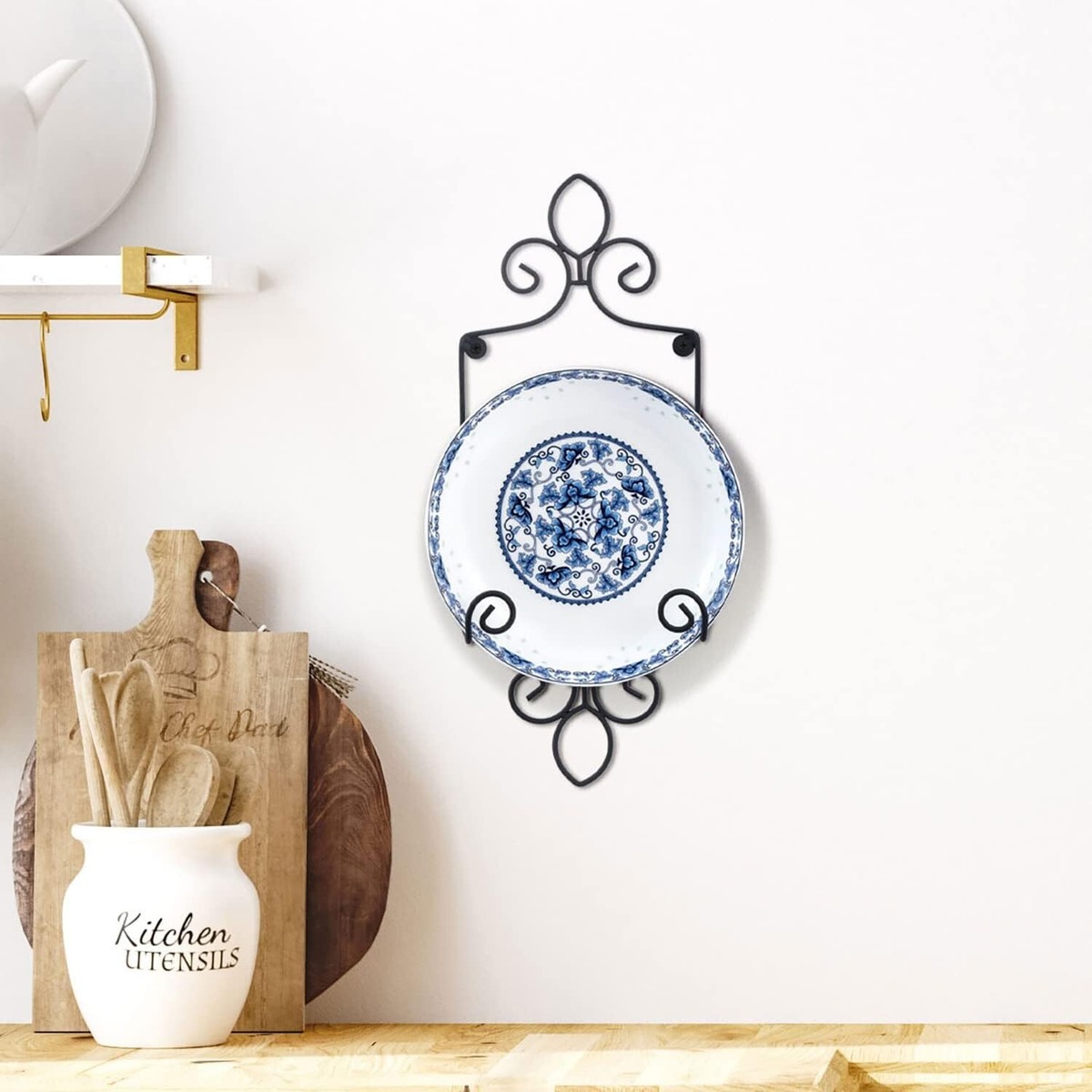 Decorative Plate Display Rack Wall Hanging Display Plate / Hanger