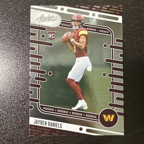2024 Absolute Jayden Daniels Base Rookie Card RC Commanders #102 | eBay