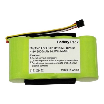 Fluke ScopeMeter 120 123 124 BP123 BP124 Analyzer 43 43B Battery BP120 ...