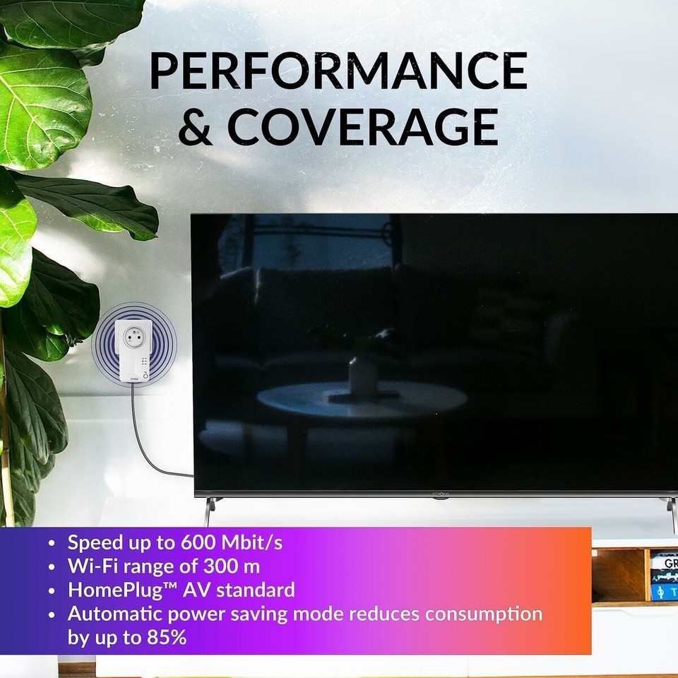 Adattatore PLC STRONG POWERLINE 600 TRIPLE PACK | eBay
