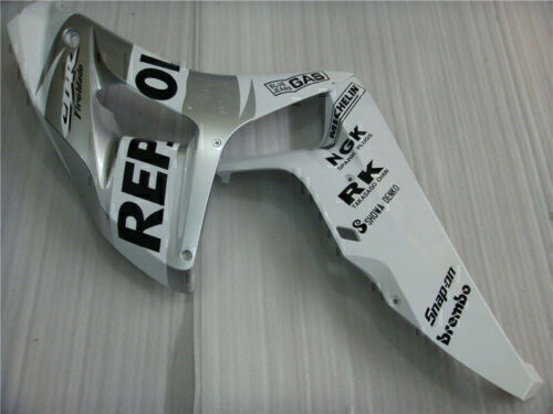 FS Injection White Silver Repsol Fairing Fit lor Honda 2006-2007 ...