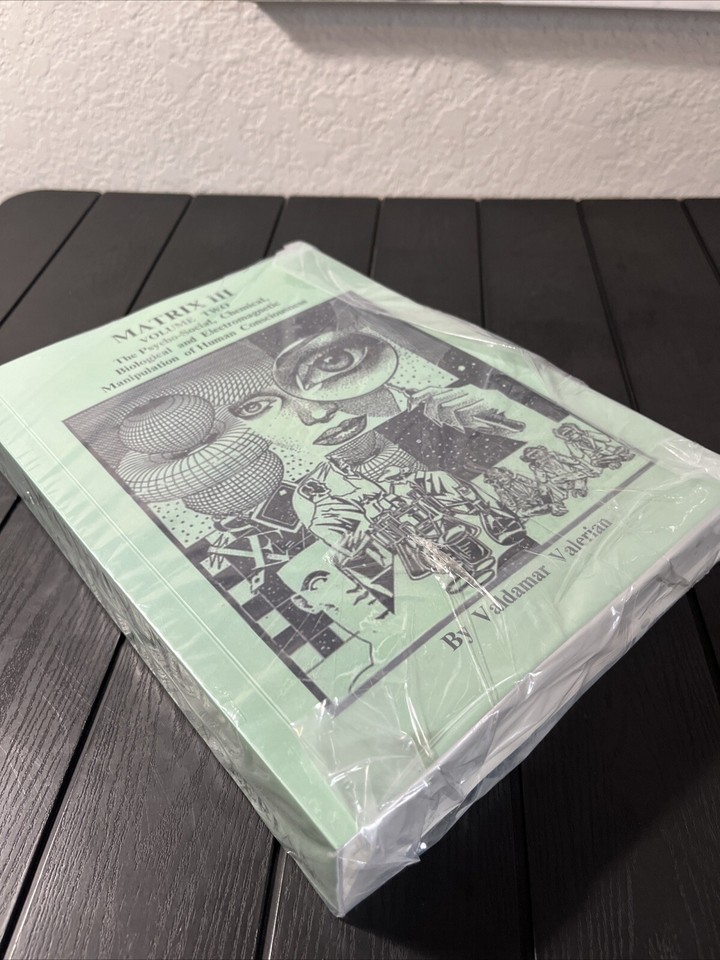 MATRIX III Volume 2,by Valdamar Valerian, 1012 Pages In 1 Book,REPRINT ...