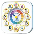 Doraemon Wall and Table Educational Clock CQ319W SEIKO With magnet ...