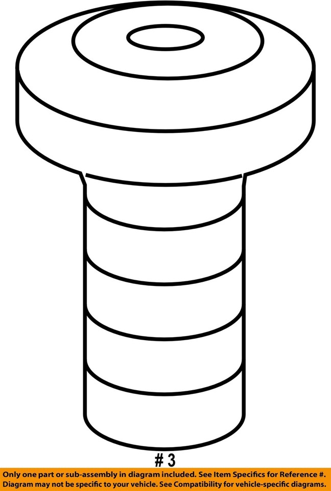 GM OEM 96-23 Acadia Front Seat Belts-Seat Belt Assy Lower Bolt 11611776 ...