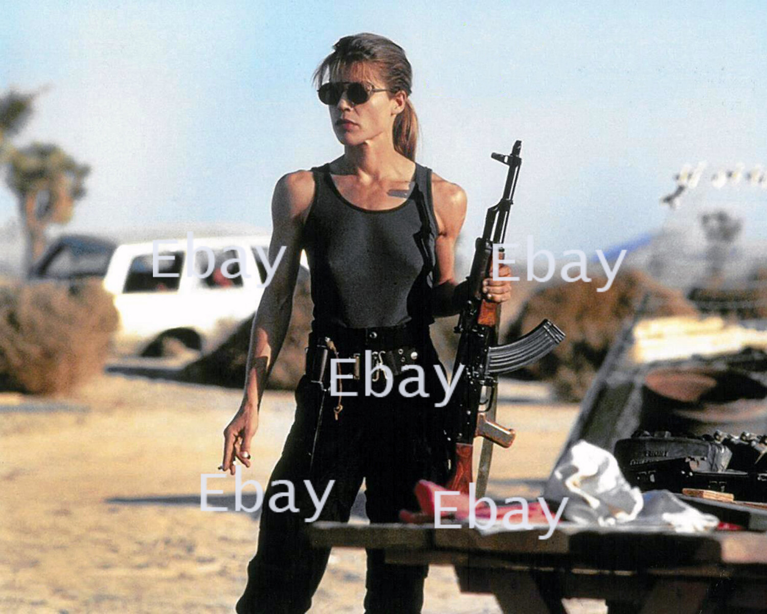 Linda Hamilton Terminator 8X10 Photo Reprint | eBay