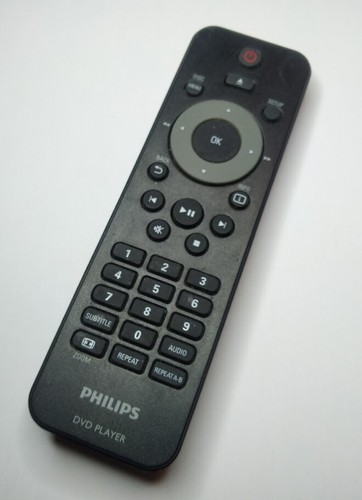 Philips DVD Player Remote Control Genuine Original Rust On Springs | eBay