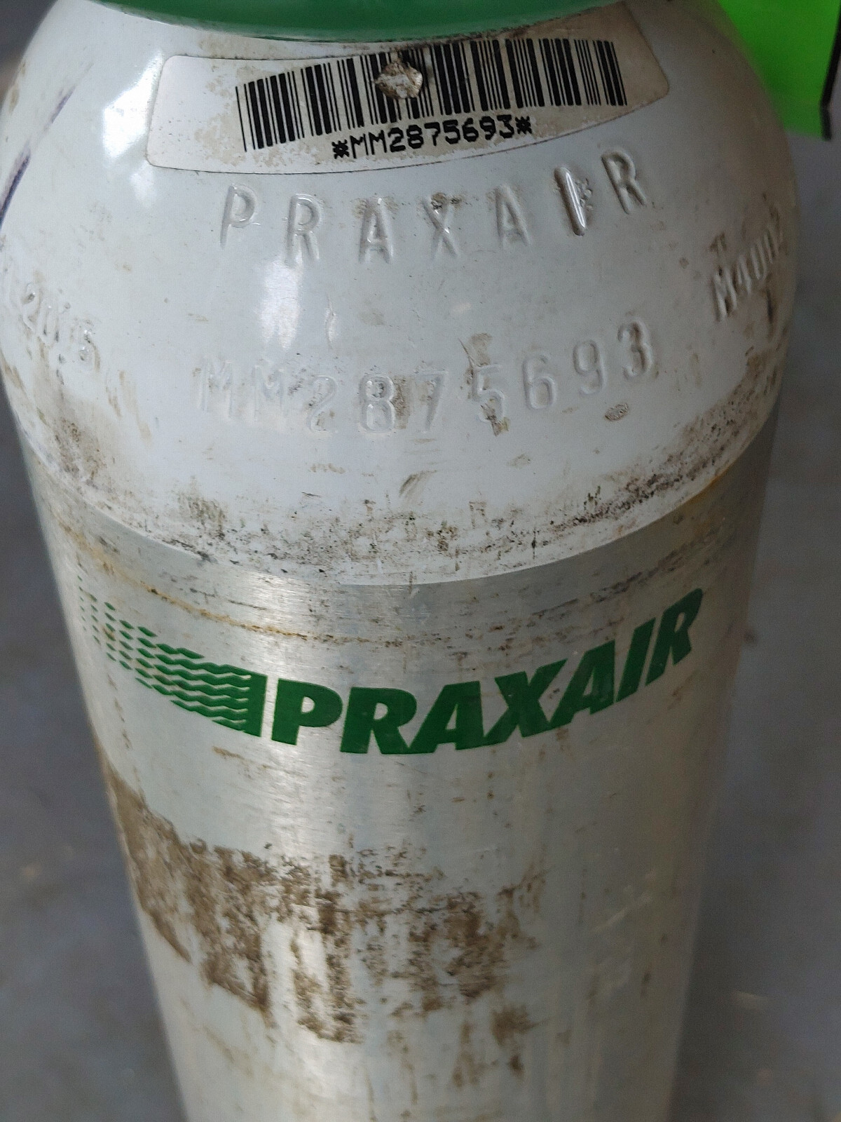 empty Portable Oxygen Tank With Regulator and flow control Grab and go ...