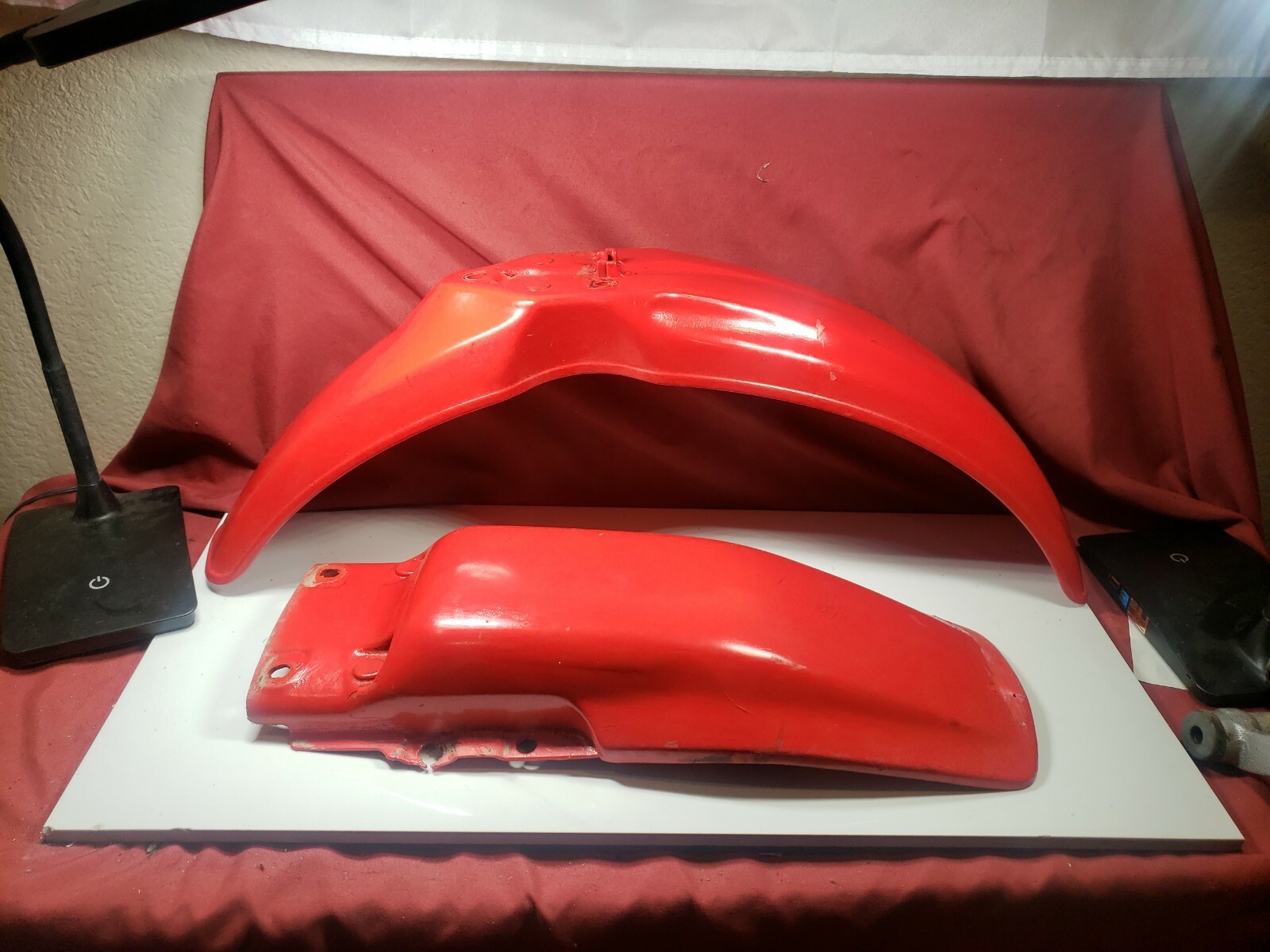 Honda XR100 XR80 Front and Rear Fenders XR 80 100 Fender 1987 - 2000 ...