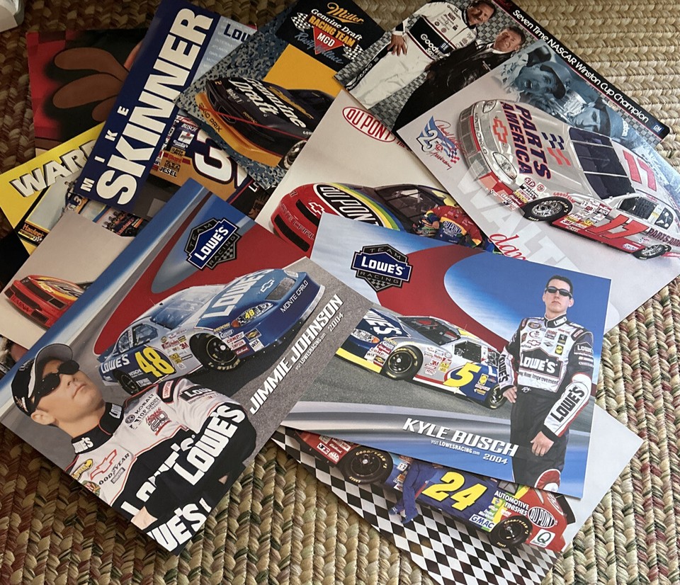 NASCAR Signed Team Racing Posters & Unsigned Team Racing Posters 90’s ...