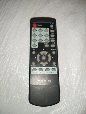 Fastshipping🇺🇲CRAIG CG003 REMOTE CONTROL for CVD508 | eBay