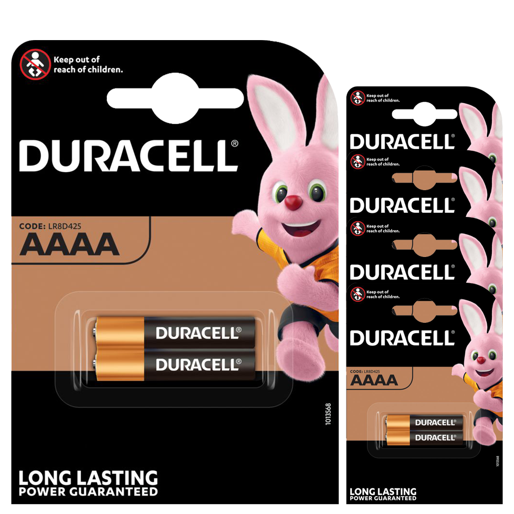 AAAA Batteries Duracell Ultra Alkaline 1.5V MN2500 E96 LR61 LR8D425 ...
