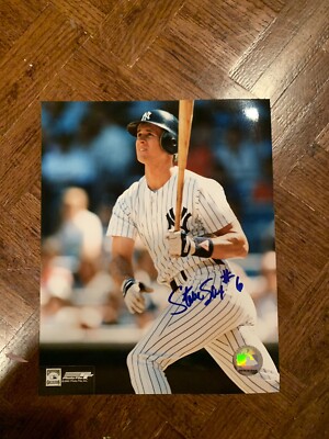 Steve Sax Autographed 8 X 10 Color Photo New York Yankees | eBay