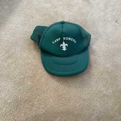 Camp Bowers Boy Scouts Vintage Hat | eBay