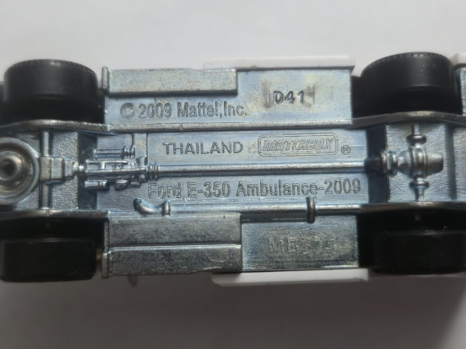 2009 Matchbox: Ford E-350 Ambulance, Providence Fire Department | eBay