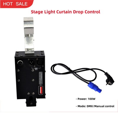 100W Stage Light Curtain Drop Control Curtain Drop System DMX & Manual ...