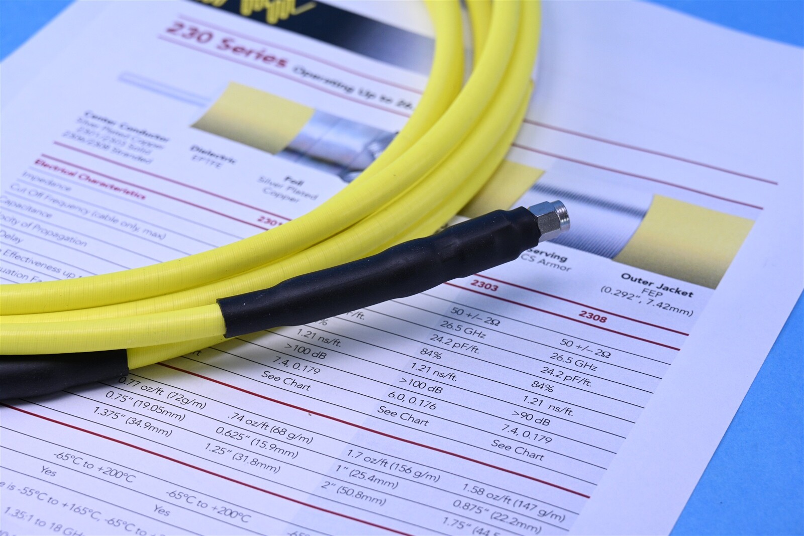 IW-Microwave Coax Cable 16.4' RF Test Cable Assembly SMA M-M DC-26.7 ...