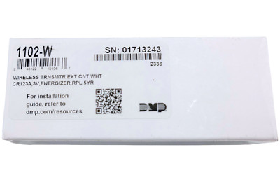 DMP - Universal Wireless Transmitter White | CR123A Battery Included ...