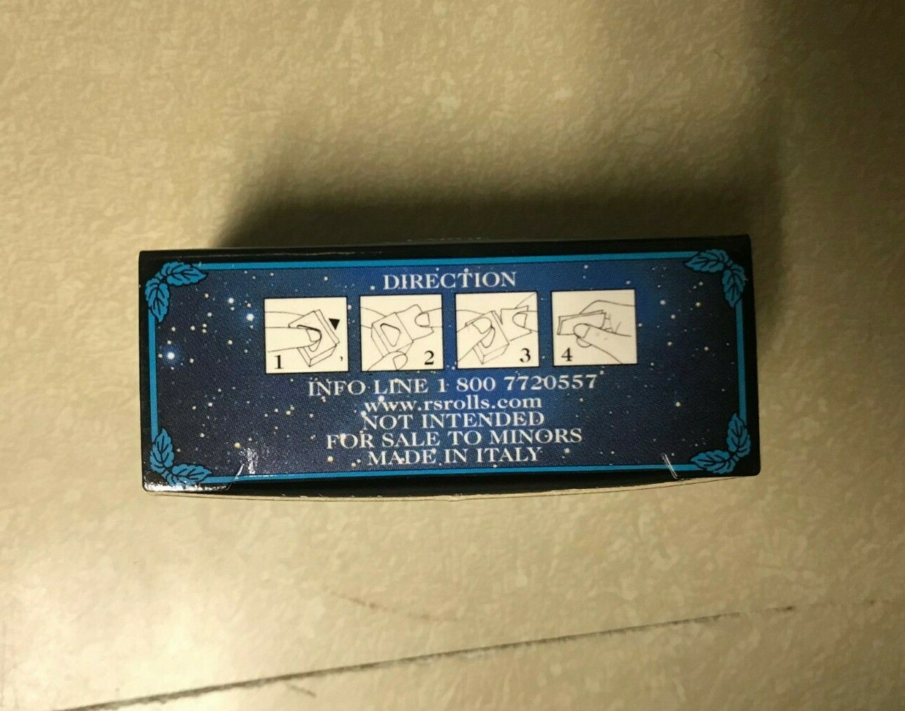 LOT OF 9 RS ROLLS MILLENNIUM COLLECTION Cigarette Rolling Paper Vintage ...