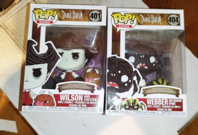 Lot Figurine Funko Pop Don't Starve webber Wilson figure rare vaulted ...