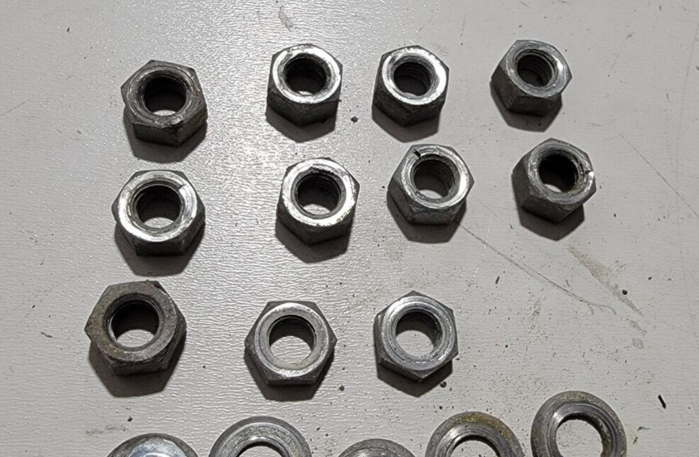 Rocker Cover Mount Nuts 1972 BSA B50MX Victor B50 MX Motor Cross 500 ...