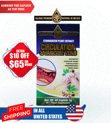 Circulacion y Varicose / Circulation Varicose Veins Supplement 60 ...