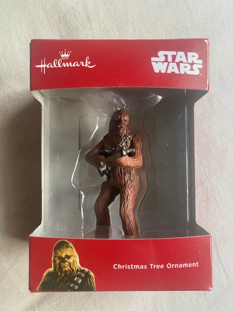 NEW! Hallmark Star Wars Chewbacca Christmas Tree Hanging Ornament ...